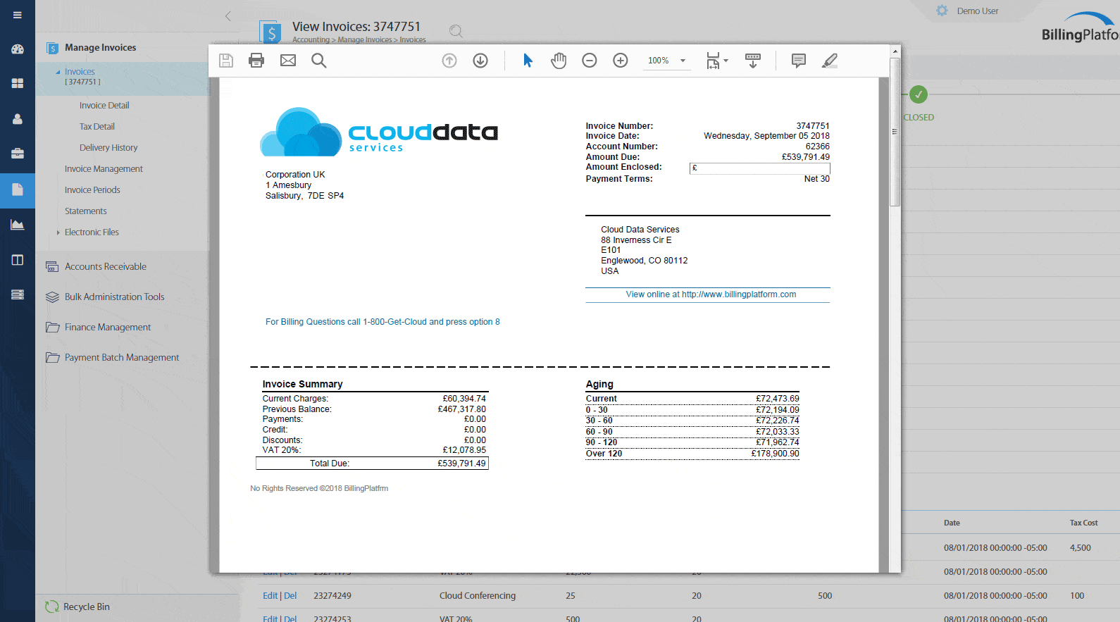 Automate the most complex invoices with BillingPlatform
