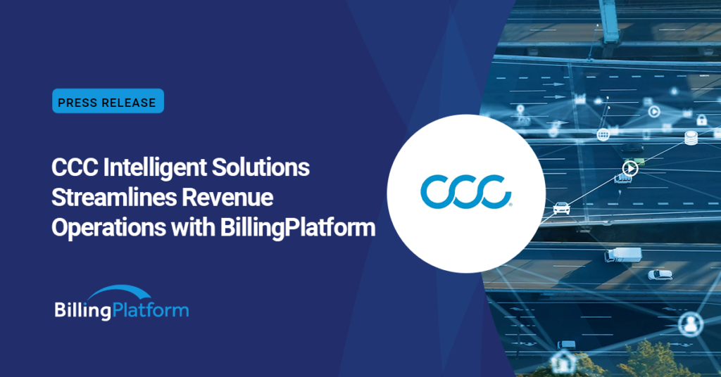 CCC Intelligent Solutions Inc. Goes Live on BillingPlatform | Press Release