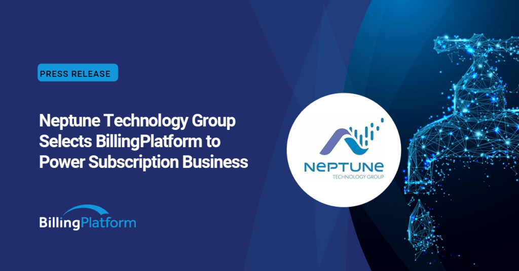 Neptune Technology Group Chooses BillingPlatform | Press Release