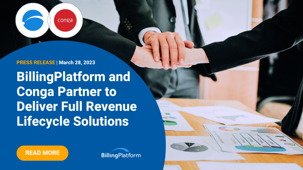 BillingPlatform and Conga Partnership | Press Release