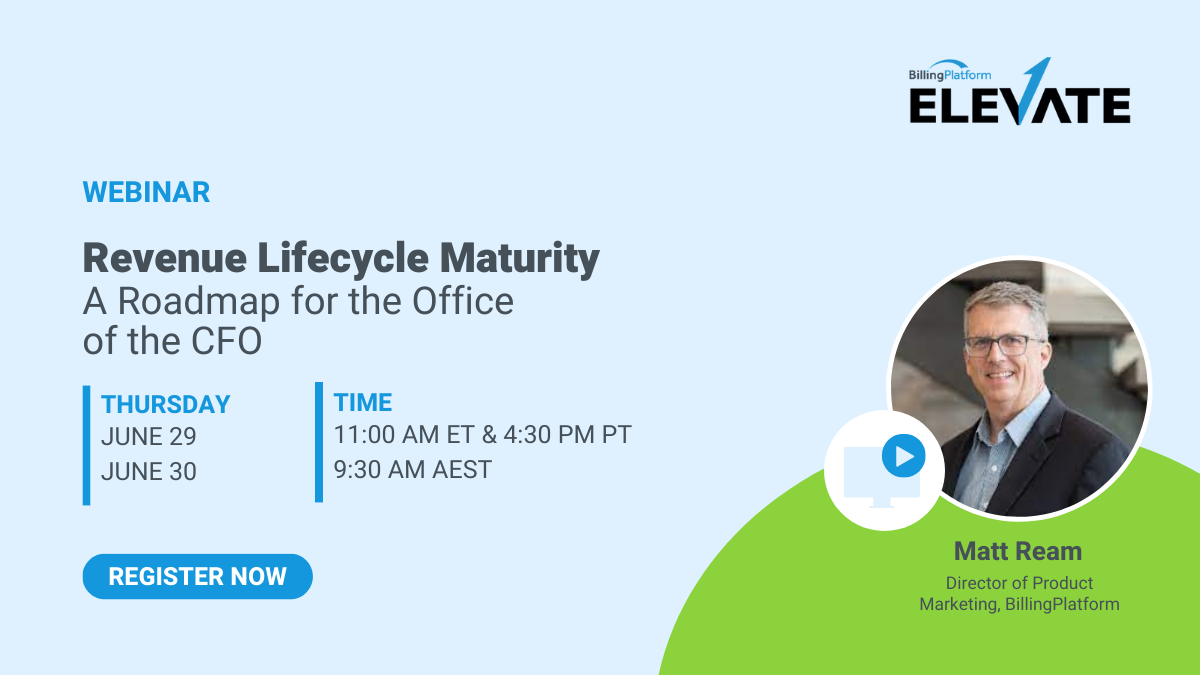 Revenue Lifecycle Maturity Webinar | BillingPlatform